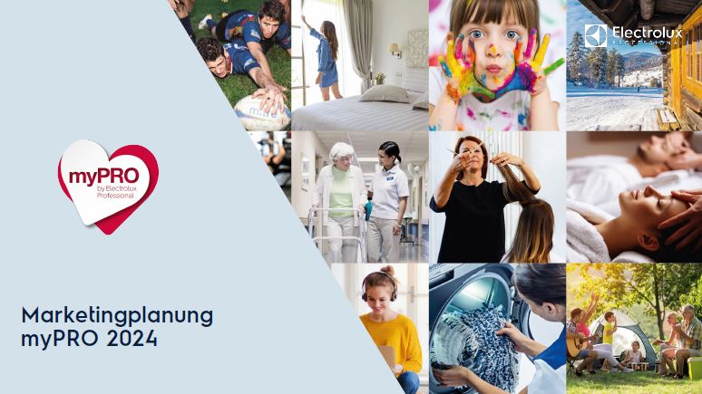 Verkaufsunterlagen myPRO Classic | Electrolux Professional