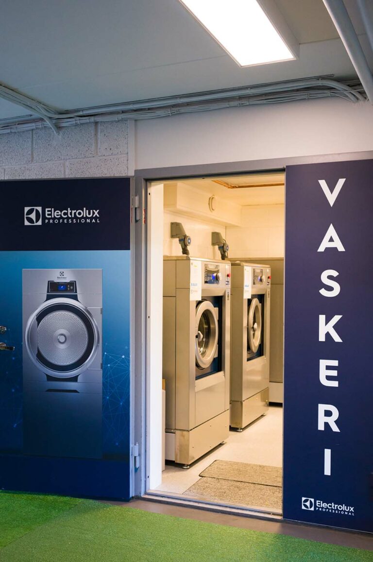 Helproft vaskeri på Åråsen stadion! - Electrolux Professional Norge