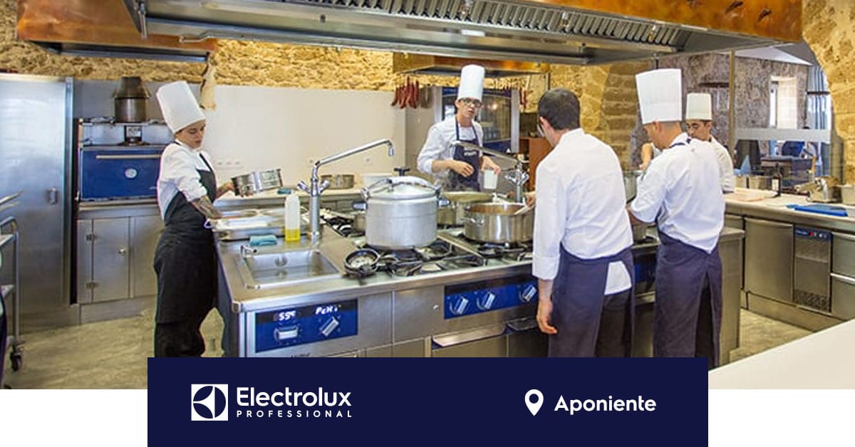 Aponiente restaurant, Cádiz, Spain - Electrolux Professional