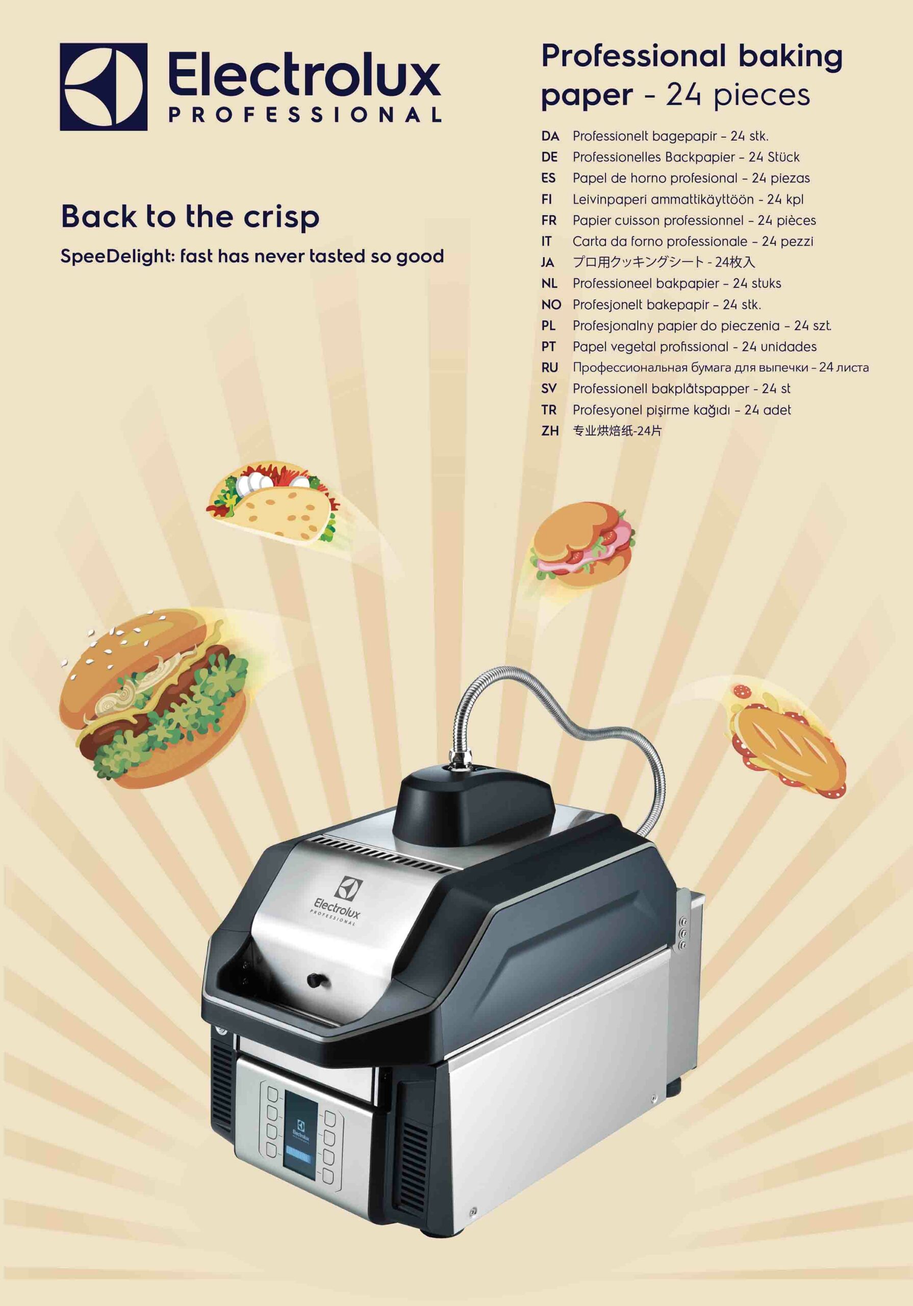 Accessories and consumables - SpeeDelight | Electrolux Professional