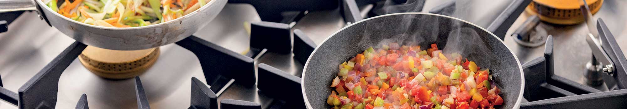 Types of Burners in Commercial Range Cookers